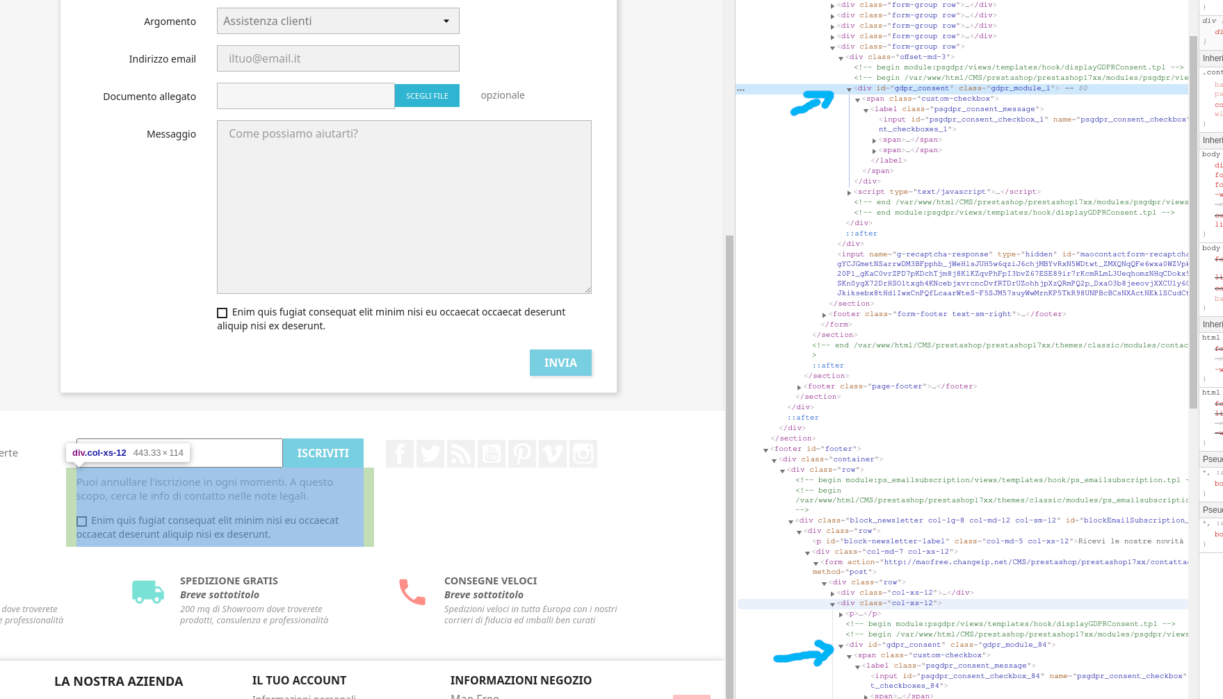 Boom 5823 Psgdpr The Content Has Wrong Id · Issue 23312 · Prestashopprestashop · Github 
