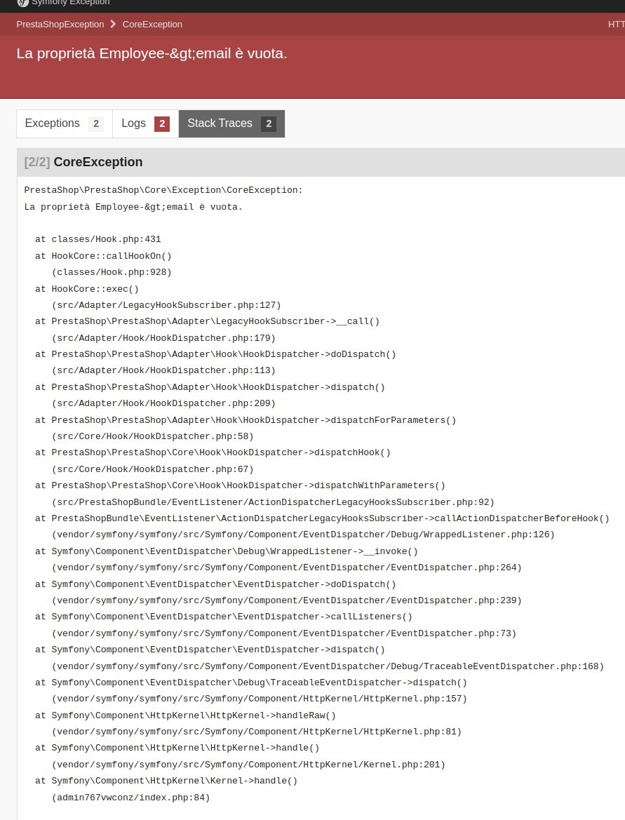 Report 2 errors and their fix after the upgrade from 1.7.8.9 to 8.1.1 · Issue #33668 ...