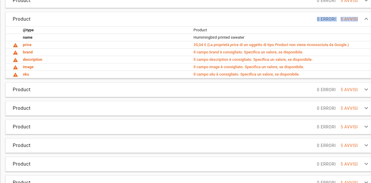 microdata errors in many pages · Issue #12694 · PrestaShop/PrestaShop · GitHub