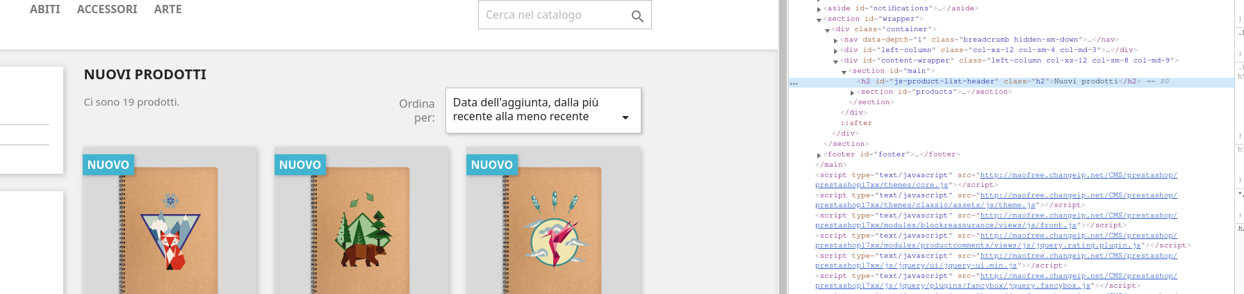 in catalog/listing/product-list.tpl it is necessary to remplace the h2 with the h1 · Issue ...