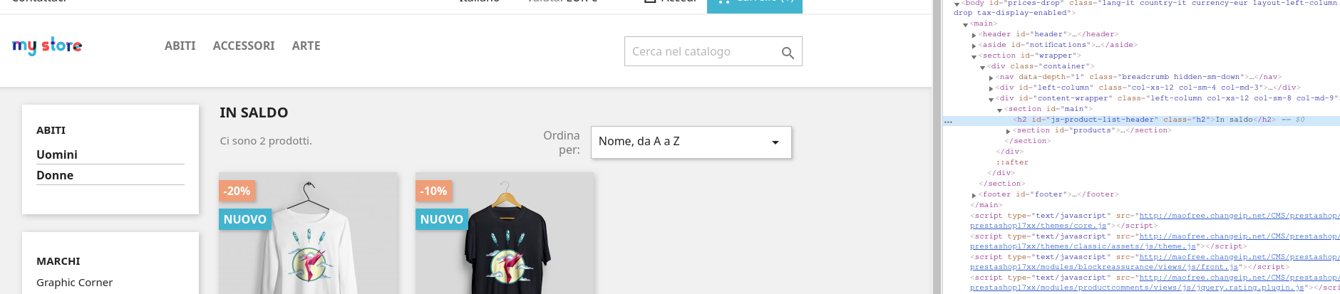 in catalog/listing/product-list.tpl it is necessary to remplace the h2 with the h1 · Issue ...