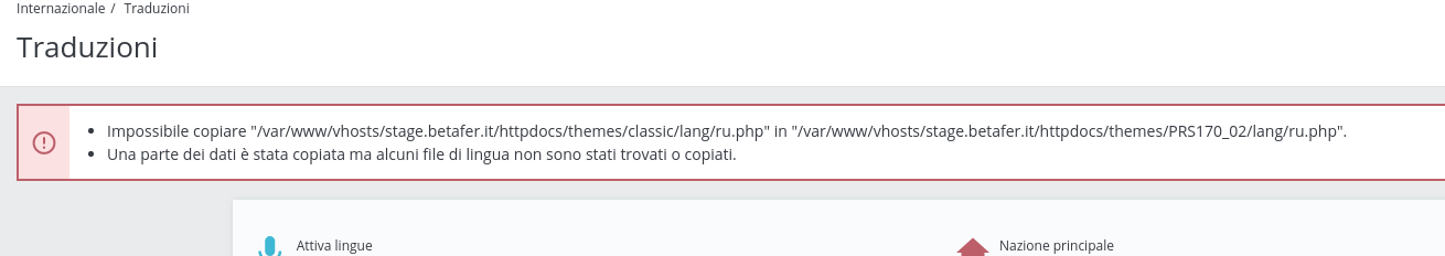 Error to copy translations from the classic theme to extra theme · Issue #18076 · PrestaShop ...
