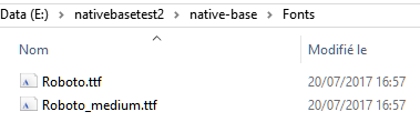 roboto_medium on windows? · Issue #1084 · GeekyAnts/NativeBase · GitHub