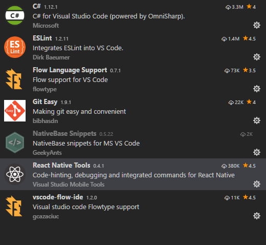 newbie intellisense install not working on MAC and Windows · Issue #521 · microsoft/vscode-react ...