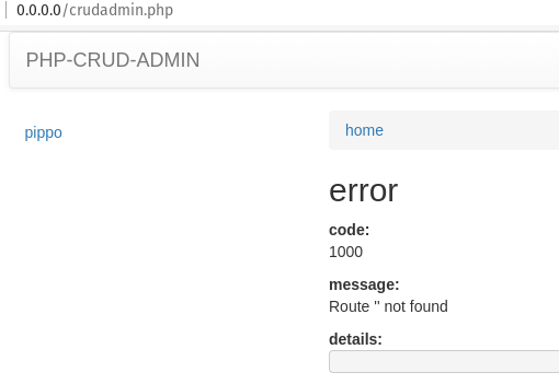 Fatal Error, must be array · Issue #2 · mevdschee/php-crud-admin · GitHub