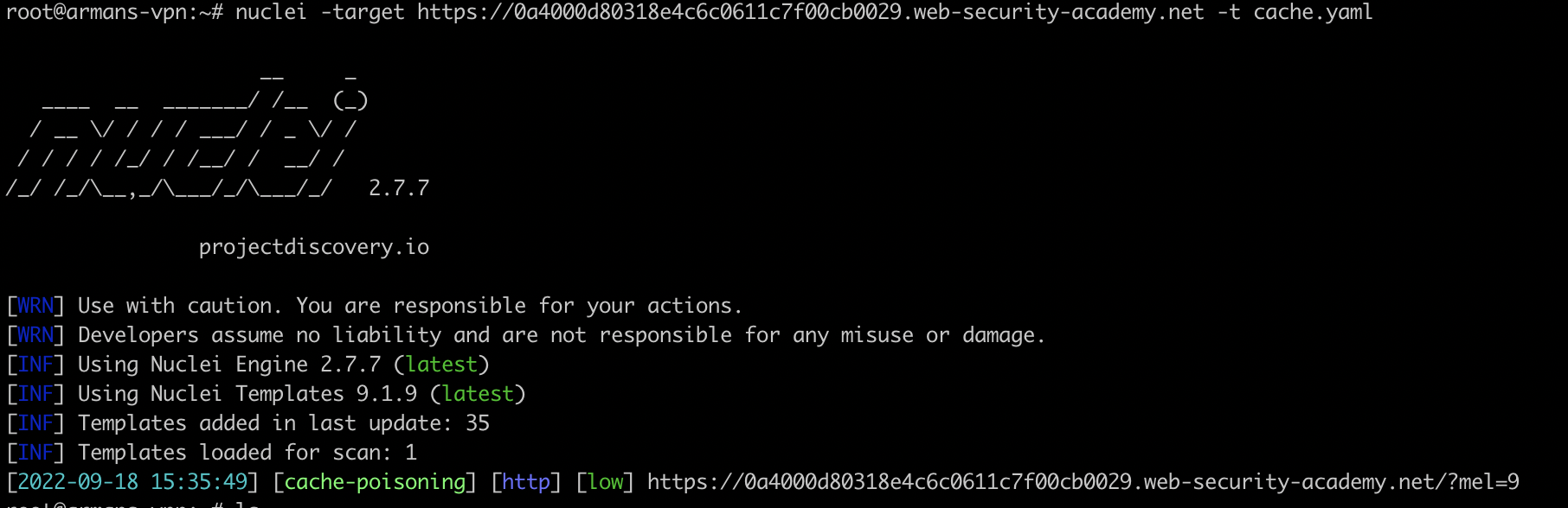 Cache Poisoning Based Stored XSS Issue 3767 Projectdiscovery 