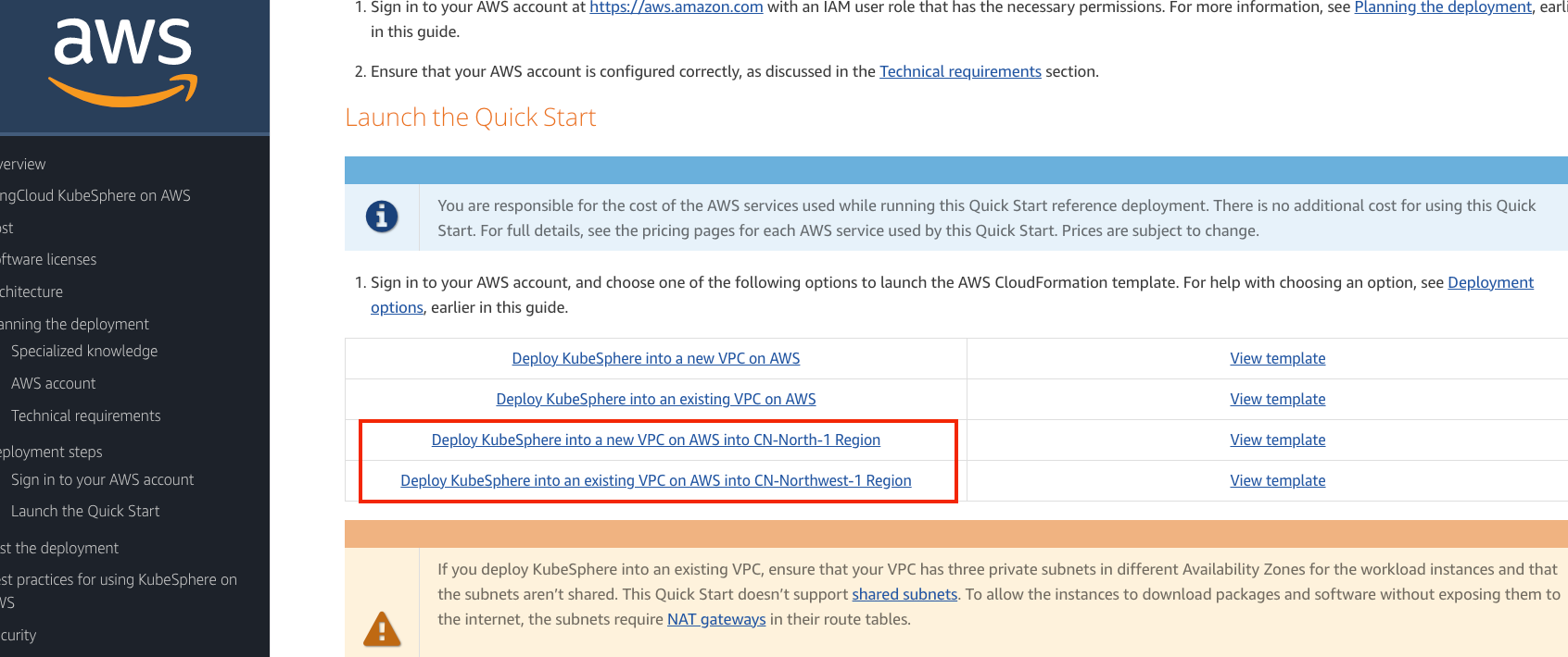 China region link fix · Issue #59 · aws-quickstart/quickstart-qingcloud-kubesphere · GitHub