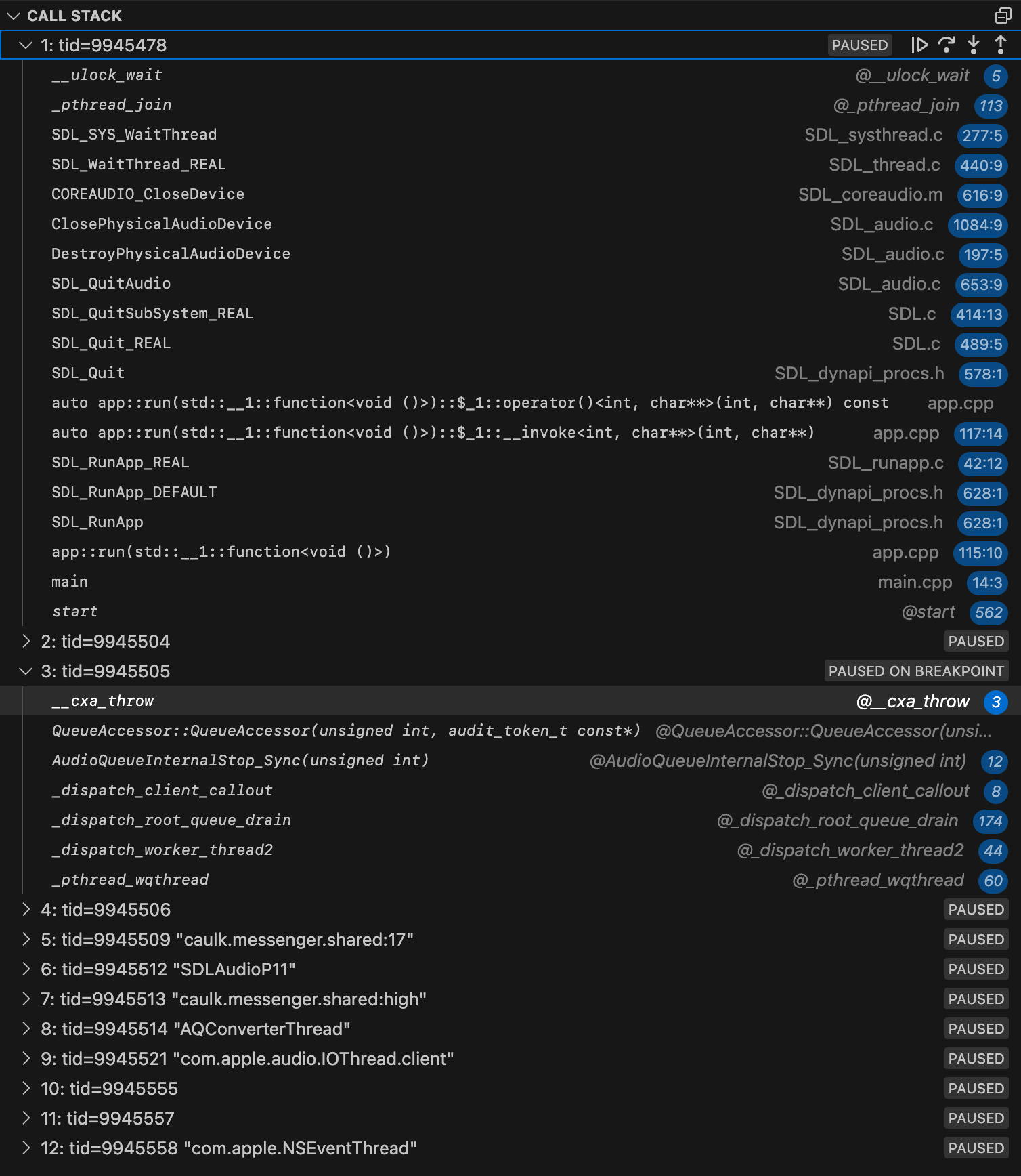 Exception Throw When Sdlquitaudio And The Device Is Also Been Used By A Different Program 3162