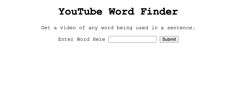 GitHub - cjsharp4/youtube-word-finder