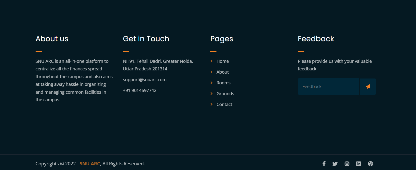 GitHub - Charugundlavipul/SNU_ARC: SNU_ARC is a web portal which is specifically designed to ...