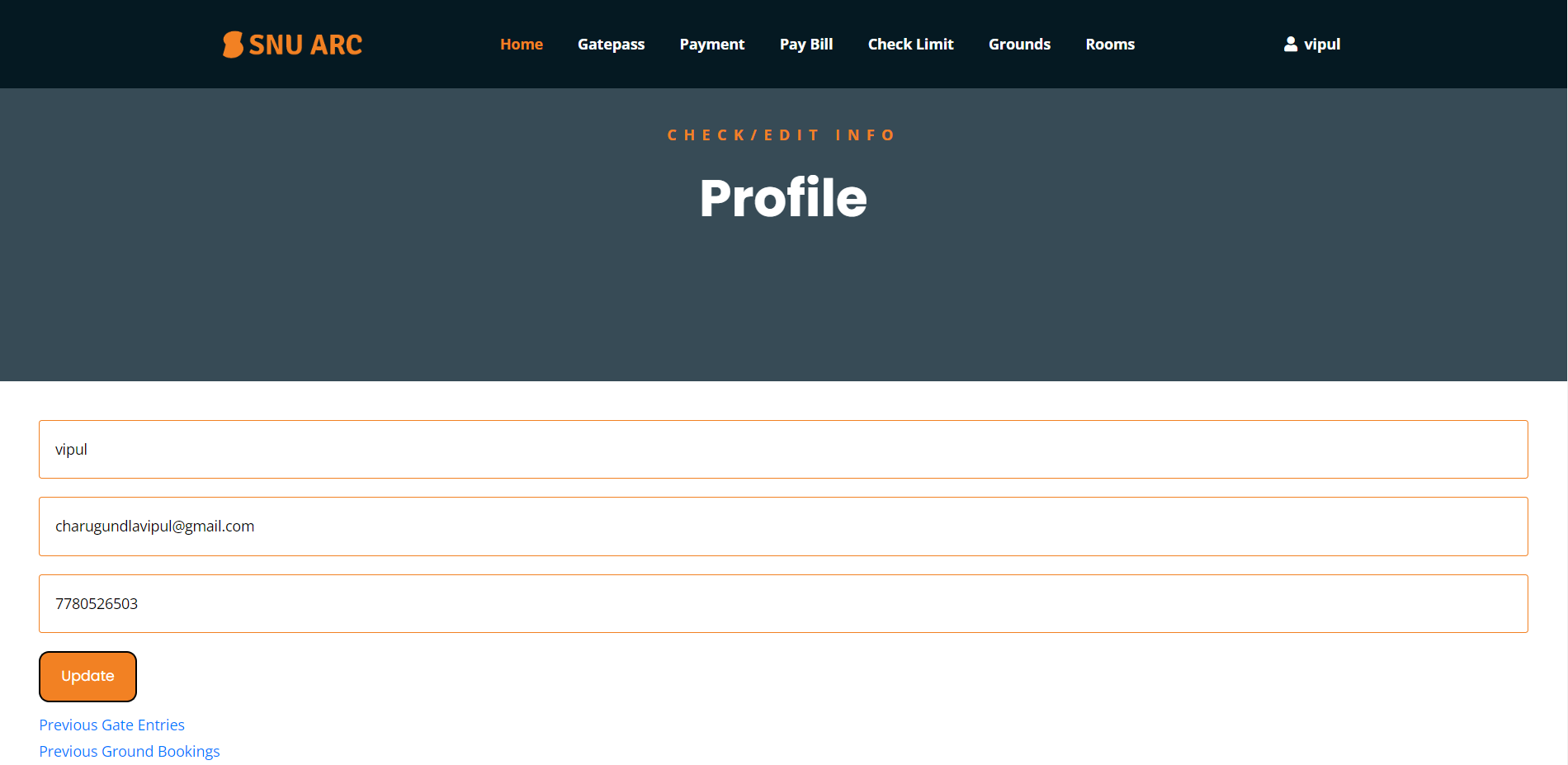 GitHub - Charugundlavipul/SNU_ARC: SNU_ARC is a web portal which is specifically designed to ...
