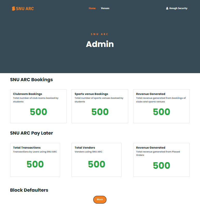 GitHub - Charugundlavipul/SNU_ARC: SNU_ARC is a web portal which is specifically designed to ...