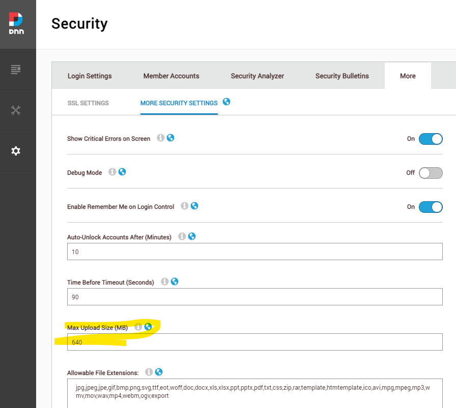 Max file upload 28 Mb · Issue #4534 · dnnsoftware/Dnn.Platform · GitHub