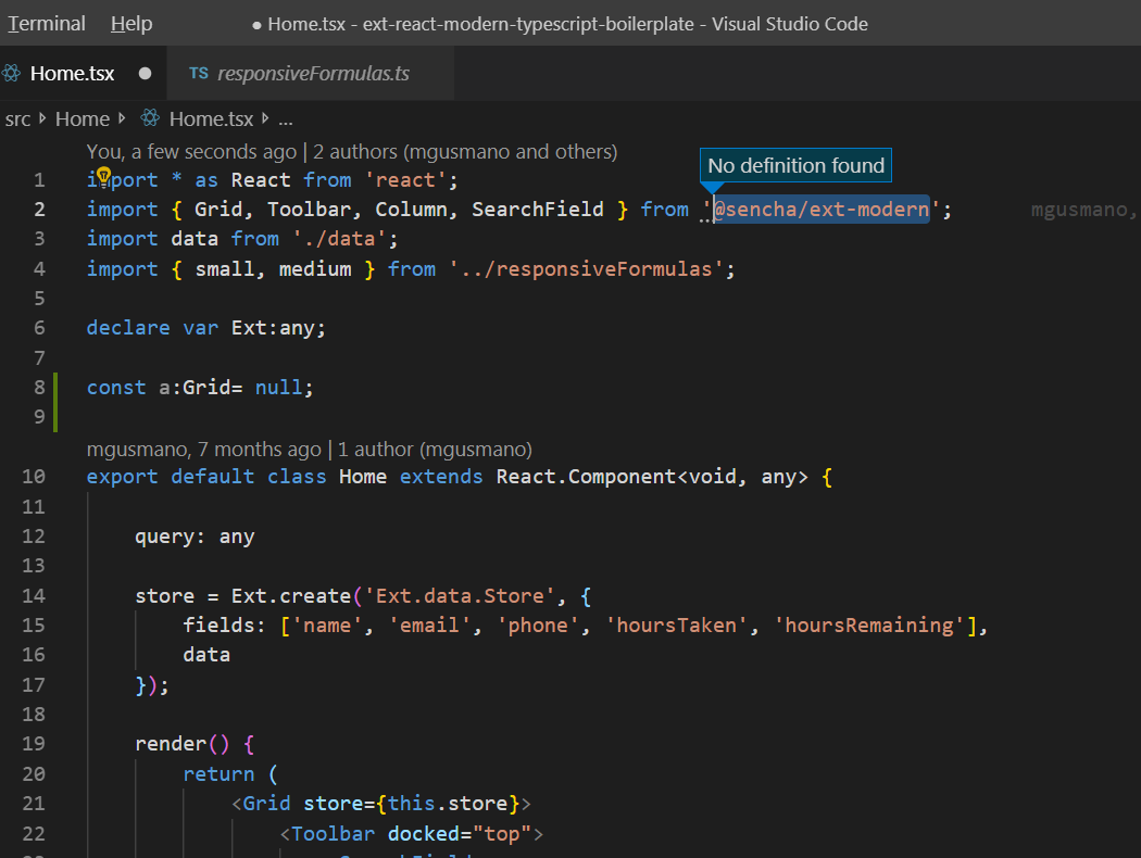 Ext-React not usable with the classic toolkit ! · Issue #85 · sencha/ext-react · GitHub