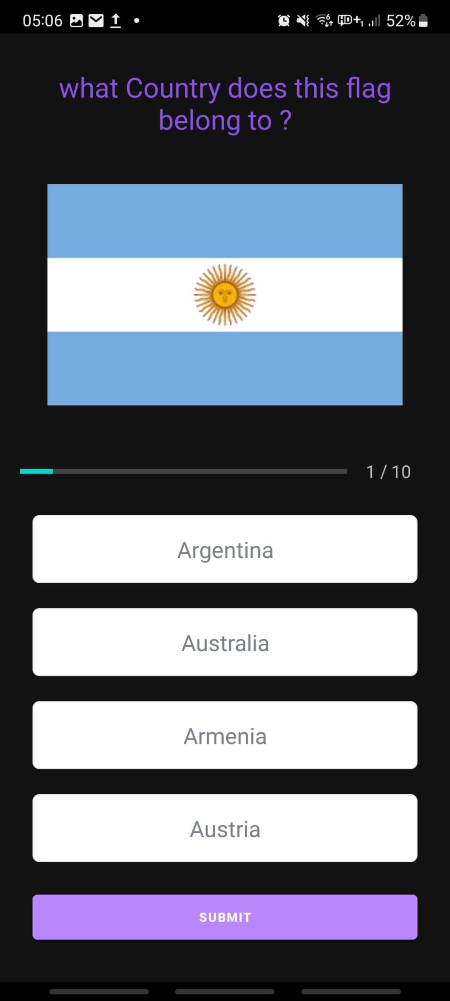 GitHub - kaankirman/quizApp