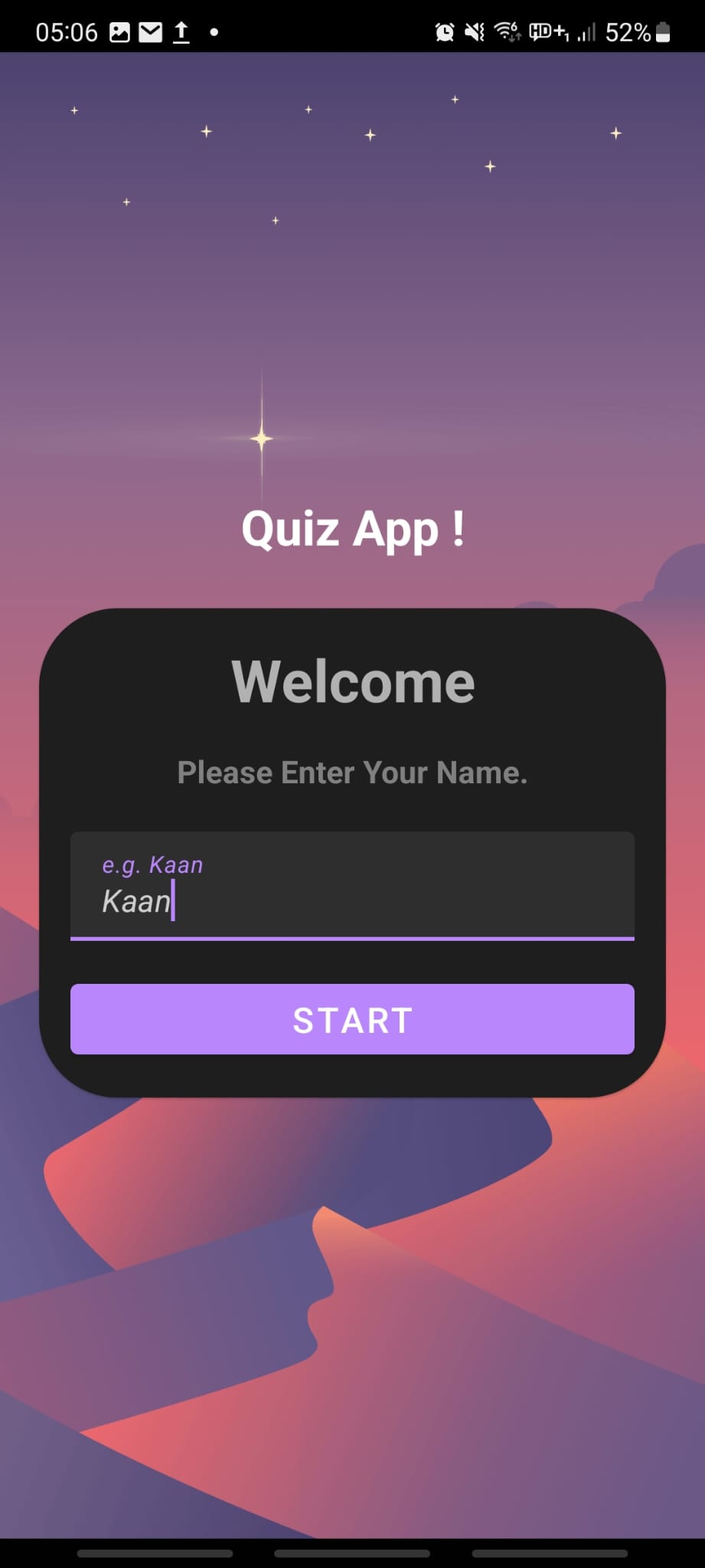 GitHub - kaankirman/quizApp