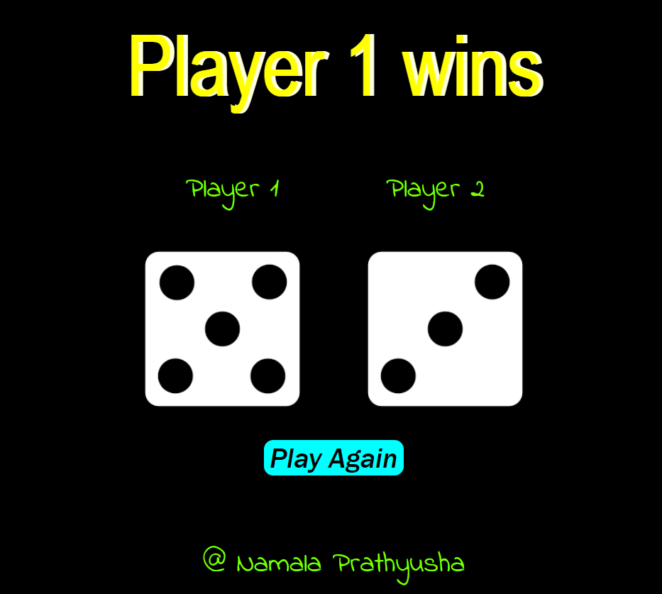 GitHub - Prathyusha221/dicegame: A simple Dice Game between two players.