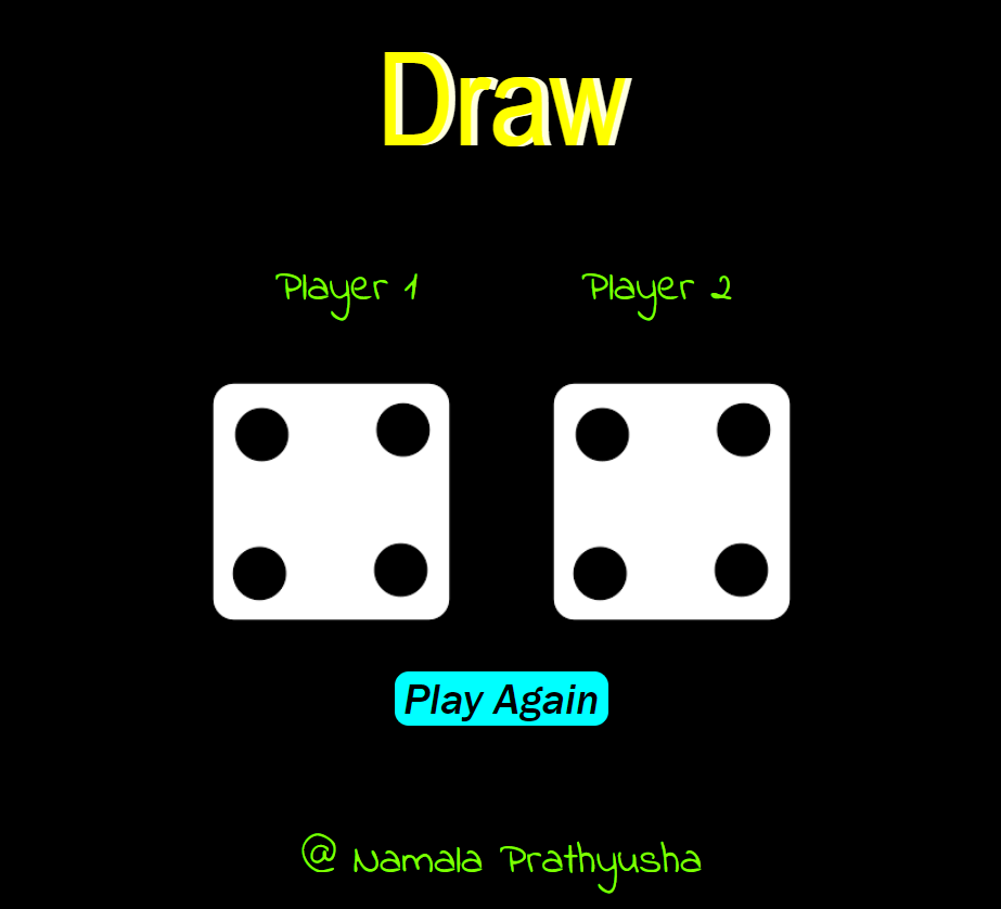 GitHub - Prathyusha221/dicegame: A simple Dice Game between two players.