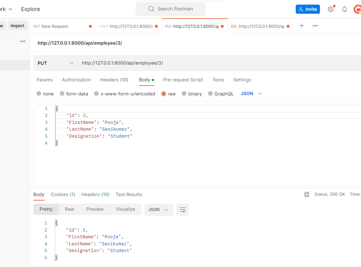 GitHub - yuvedha-21/CRUD-API-usingDjango