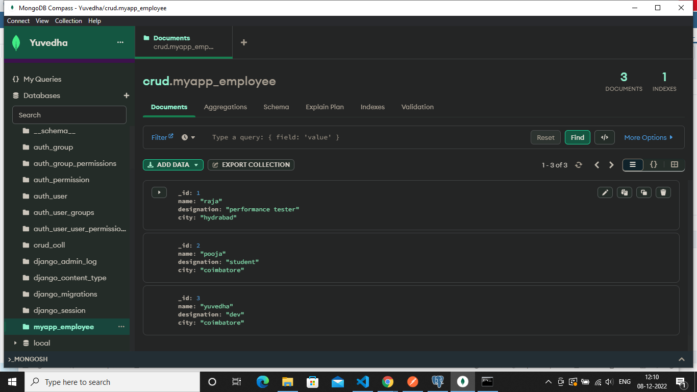 GitHub - yuvedha-21/CRUD-API-usingDjango
