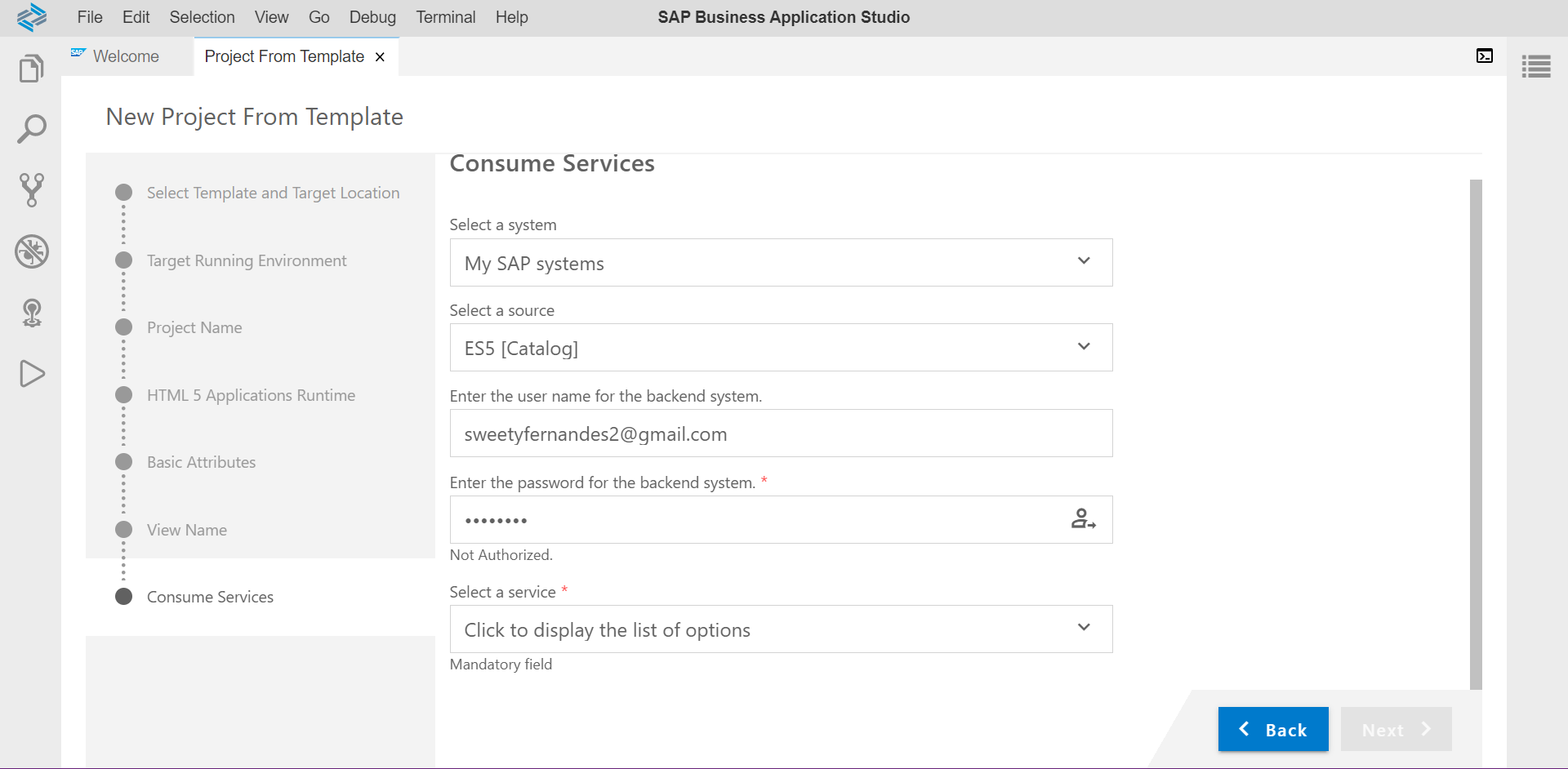 Create an SAP Fiori App Using SAP Business Application Studio · Issue ...