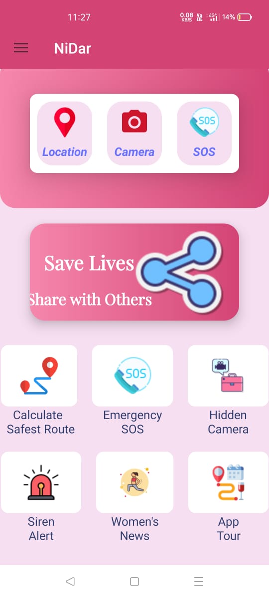 GitHub - kirtirai29/NiDar--A-Women-Safety-Application