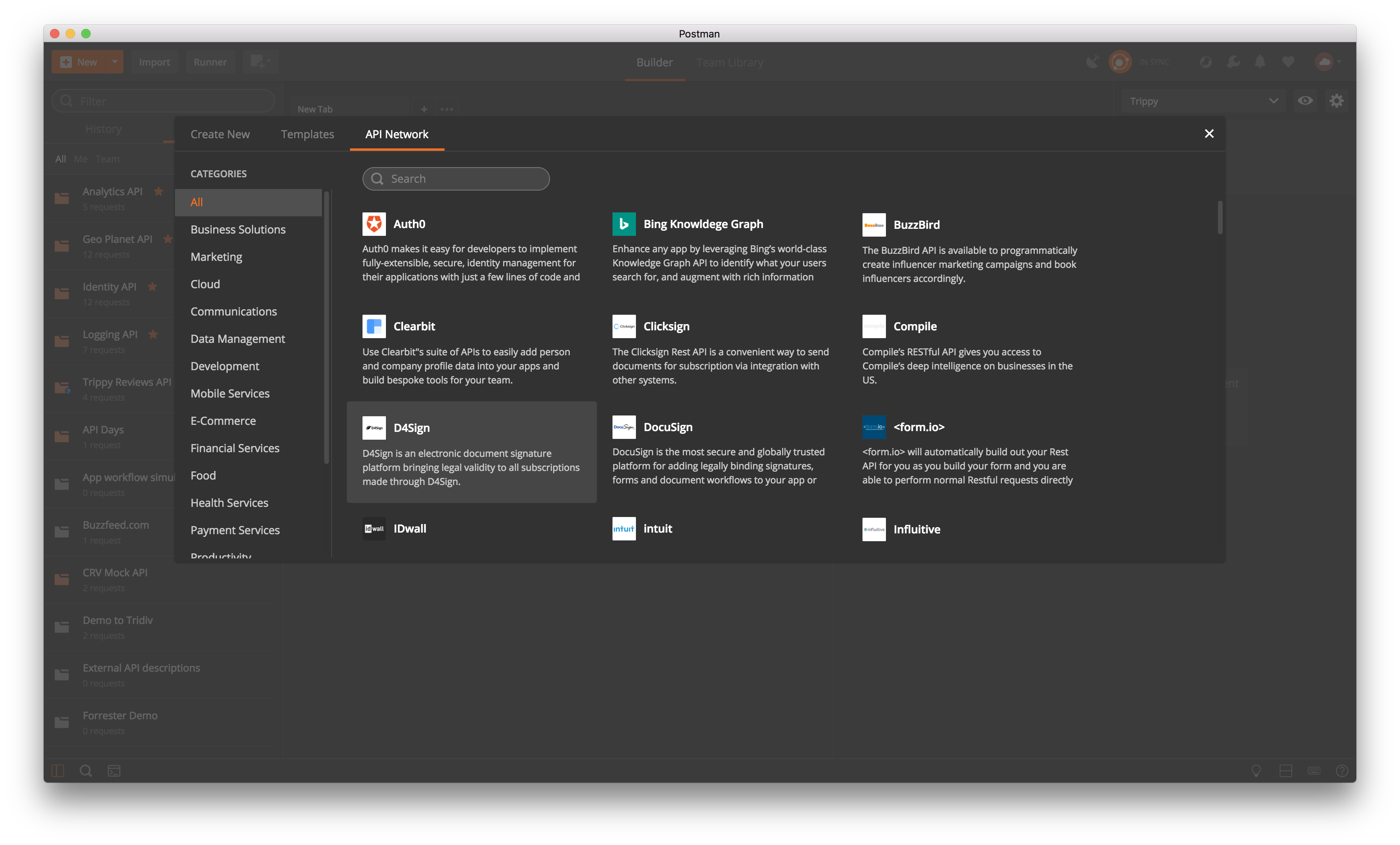API Directory TLC · Issue #720 · postmanlabs/postman-app-support · GitHub