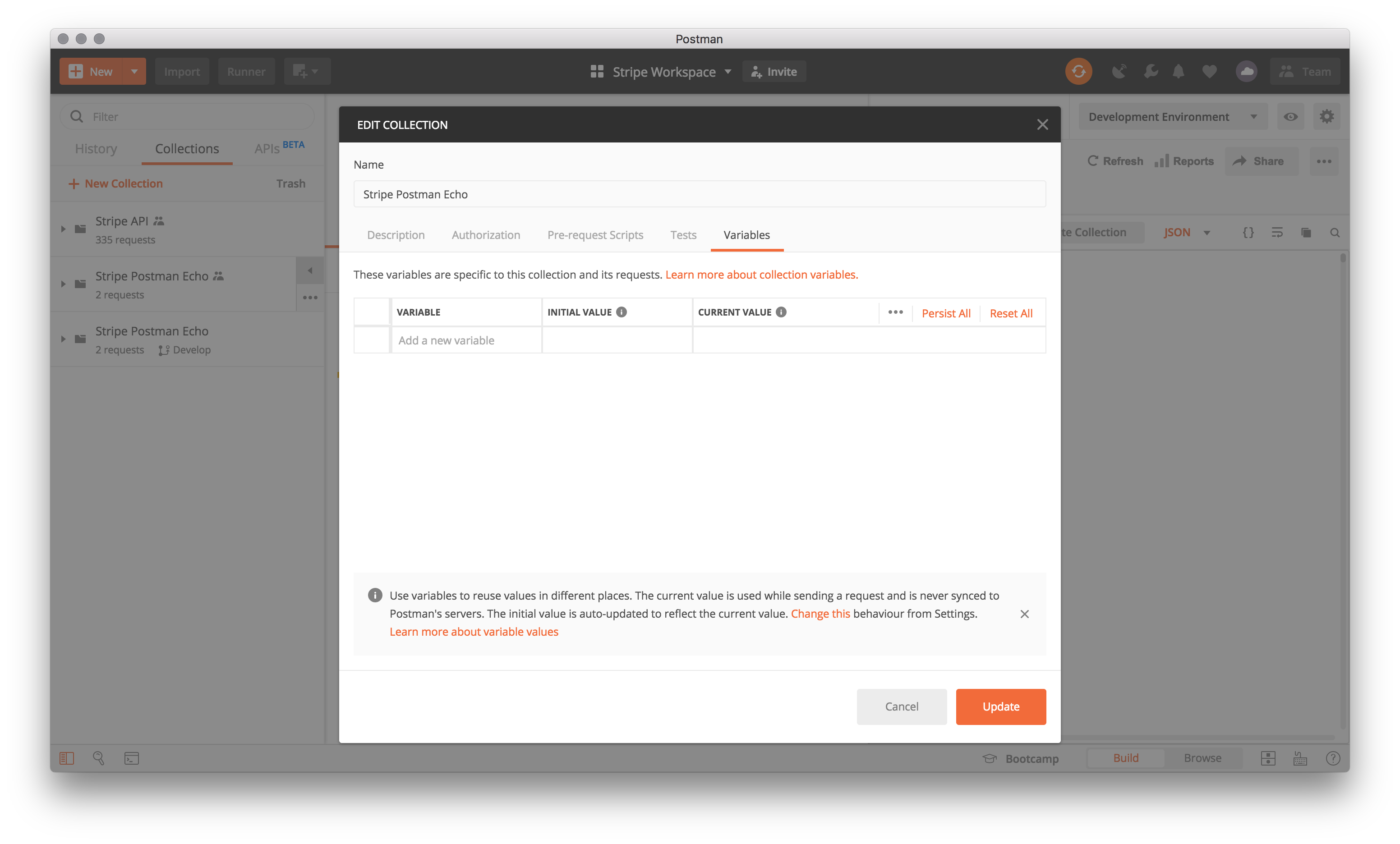 Collection with context of own environment · Issue #5698 · postmanlabs ...