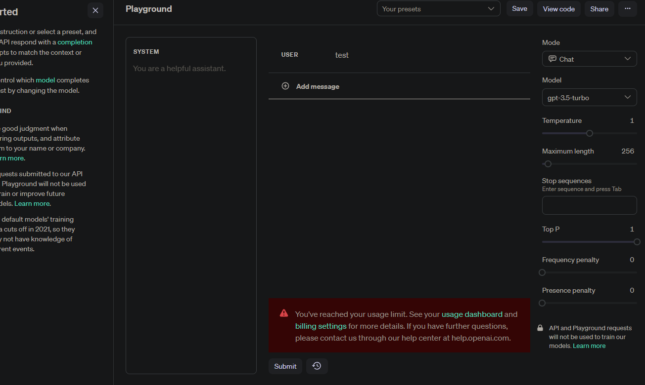 Endless waiting and no results. · Issue #51 · jeffdapaz/VisualChatGPTStudio · GitHub