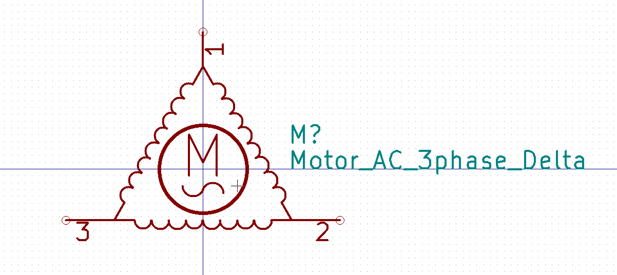 Added 3-phase stepper motor and AC motor with delta configuration ...