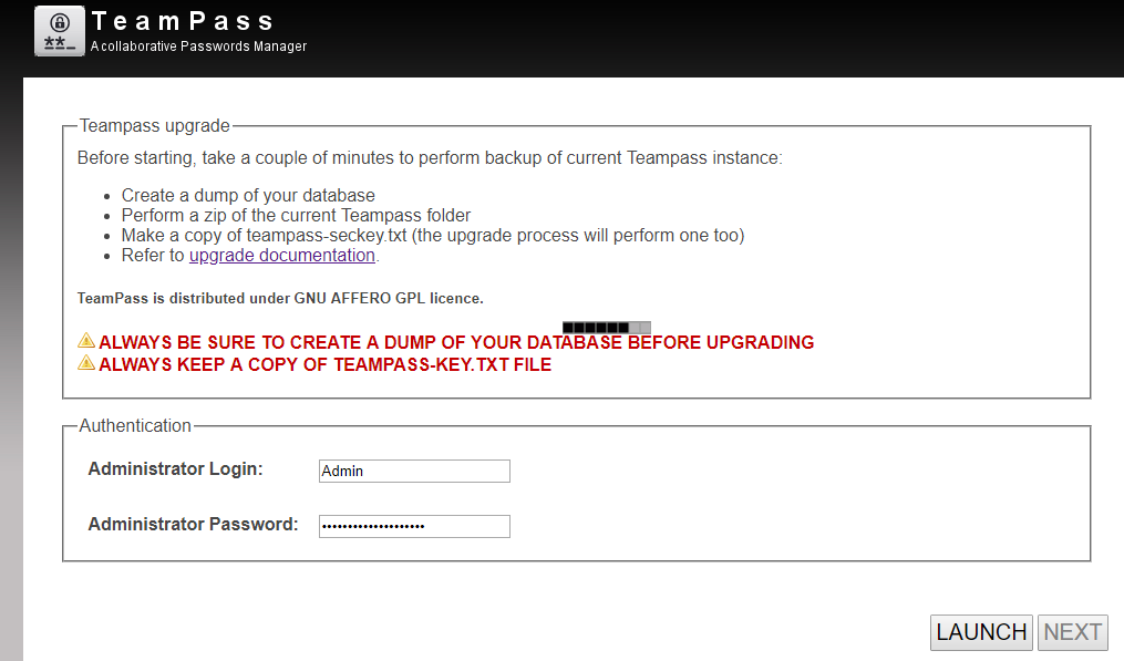 ERROR IN UPDATE · Issue #2537 · nilsteampassnet/TeamPass · GitHub