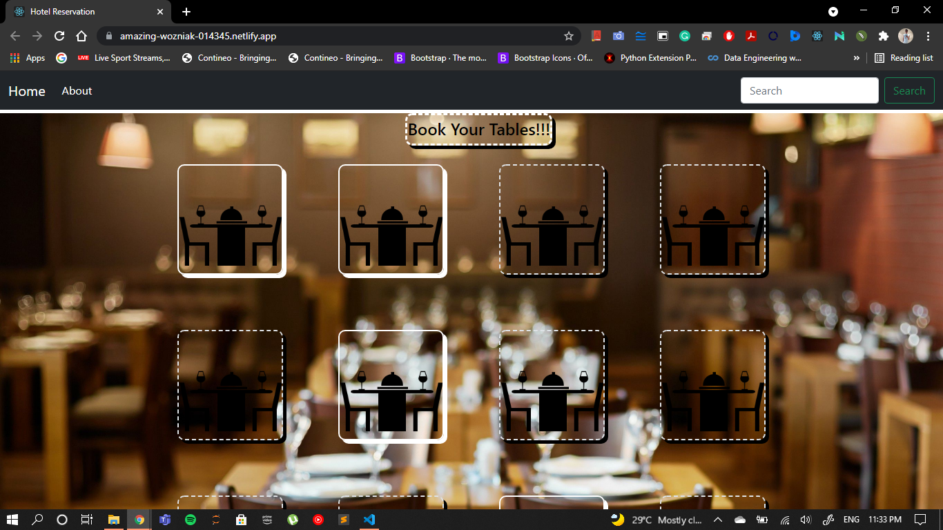GitHub - Karansoni1910/Table-Reservation-at-a-restaurant
