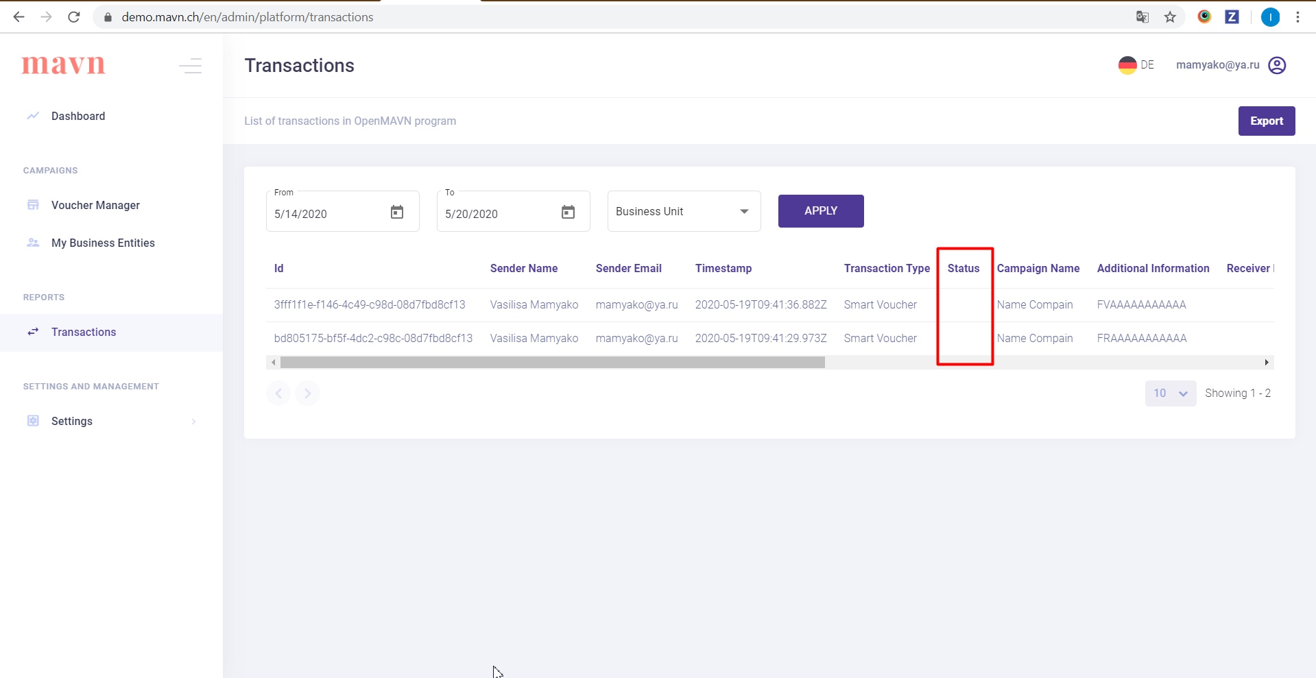 Prepare admin portal to work with SME partners · Issue #41 · OpenMAVN/PM · GitHub