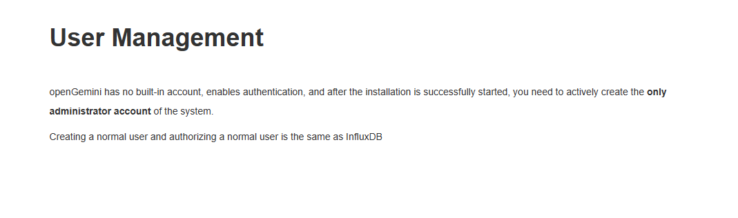 openGemini Q&A · Issue #59 · openGemini/openGemini · GitHub