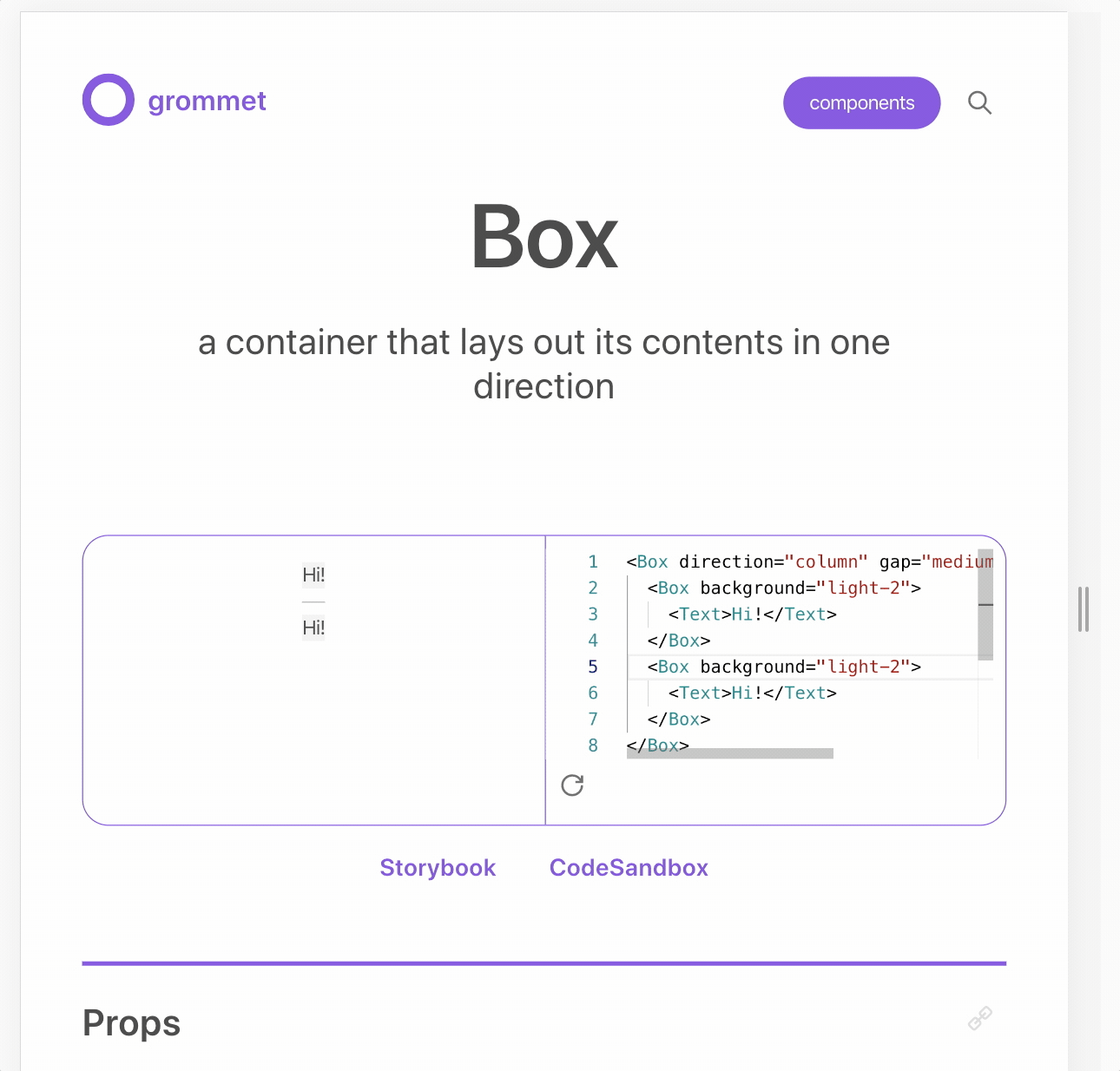 Box "between" border places borders at end of gaps on mobile viewports ...