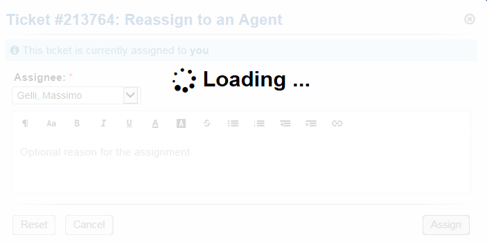 Assigning A Ticket Hangs On Loading · Issue 4023 · Osticketosticket 2764