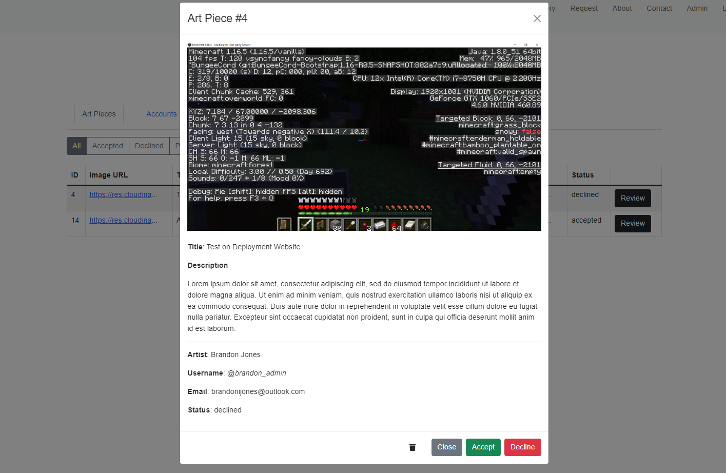 GitHub - EMU-COSC471-W22/idea-website: A website for the International Digital Art Exhibit ...