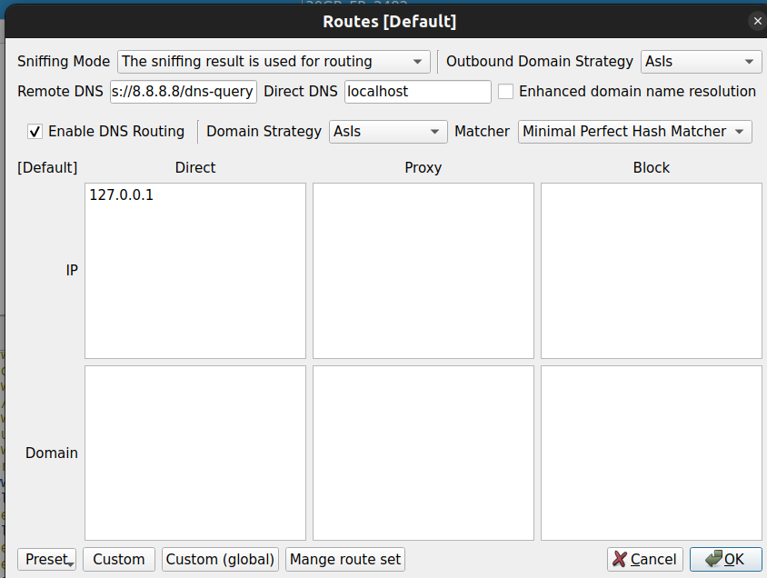 How to exclude 'localhost' from the VPN tunnel? · Issue #120 · MatsuriDayo/nekoray · GitHub