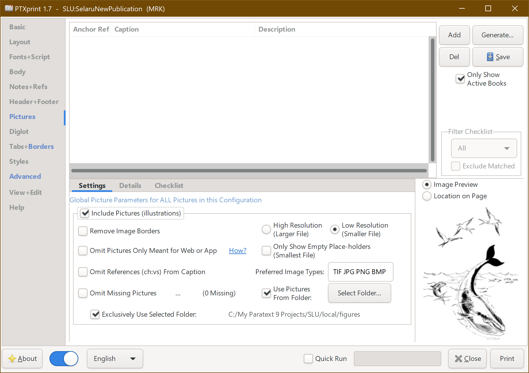 v1.7 Picture List fails to display if project has unknown user-defined SF marker · Issue #446 ...