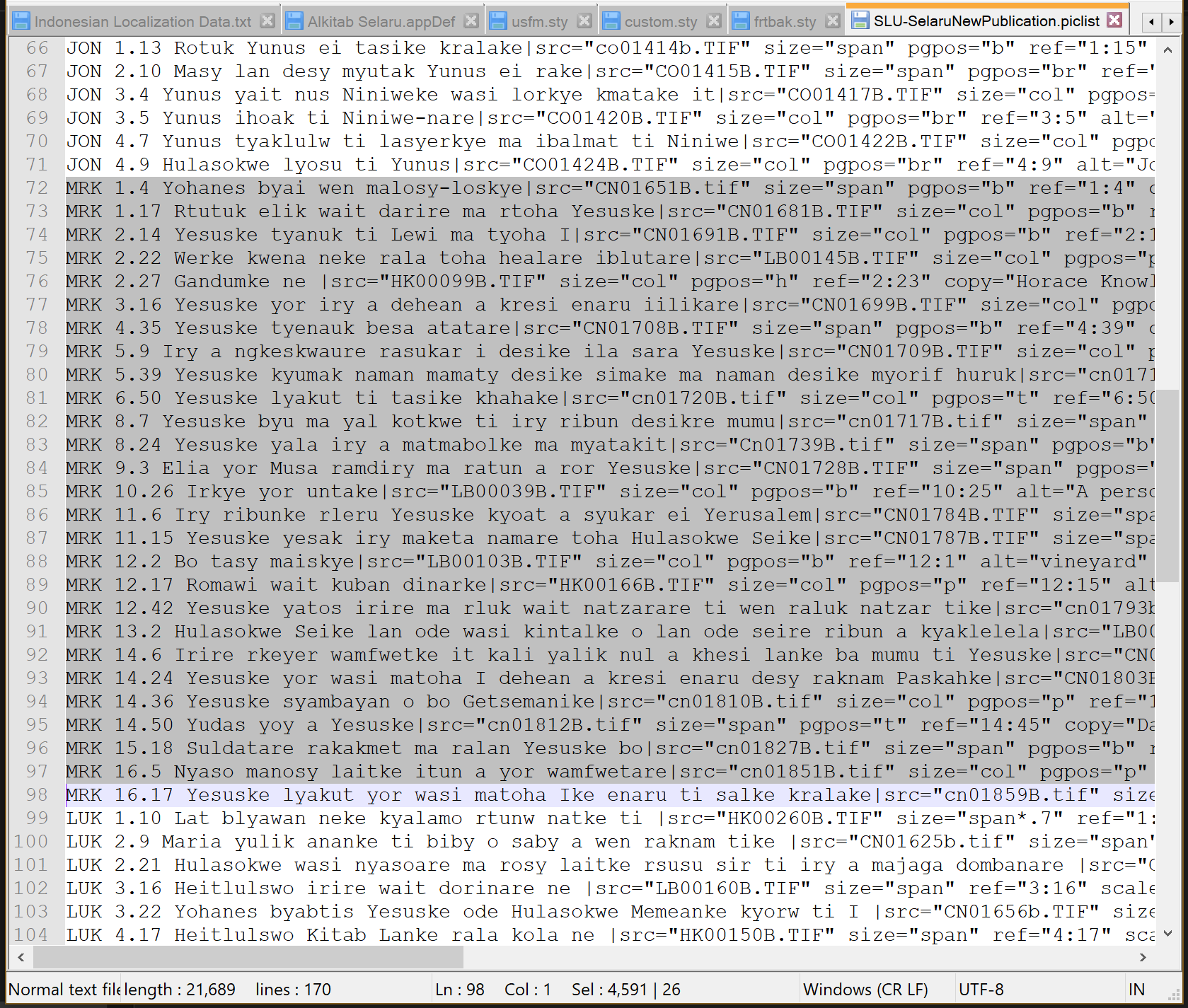 v1.7 Picture List fails to display if project has unknown user-defined SF marker · Issue #446 ...