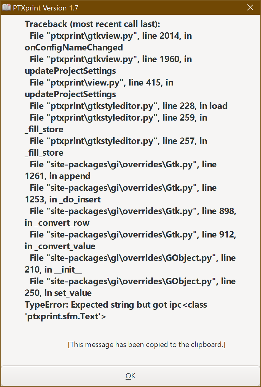 v1.7 Picture List fails to display if project has unknown user-defined SF marker · Issue #446 ...