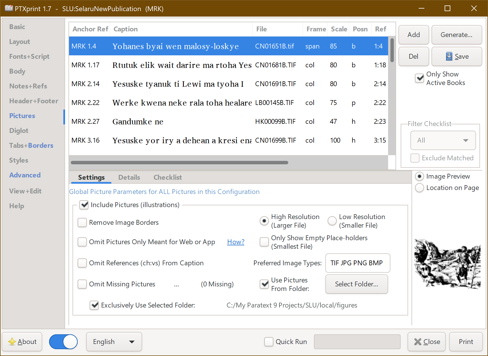 v1.7 Picture List fails to display if project has unknown user-defined SF marker · Issue #446 ...