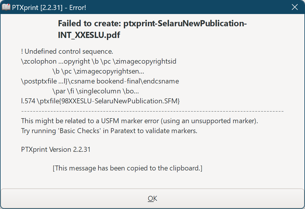 Force Pagebreak option before colophon doesn't work · Issue #751 · sillsdev/ptx2pdf · GitHub