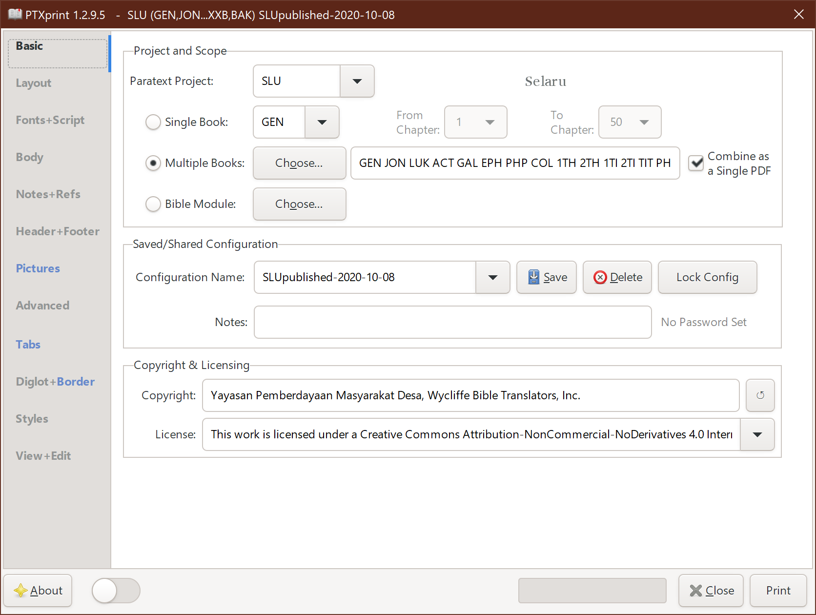 v1.2.9.5 Autoopening missing config is not creating anything · Issue #256 · sillsdev/ptx2pdf ...