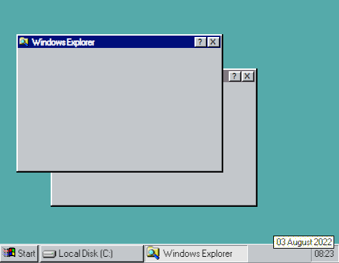 Flexibility in Taskbar · React95 React95 · Discussion #368 · GitHub