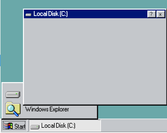 Taskbar List Is Behind Modal · Issue 140 · React95react95 · Github