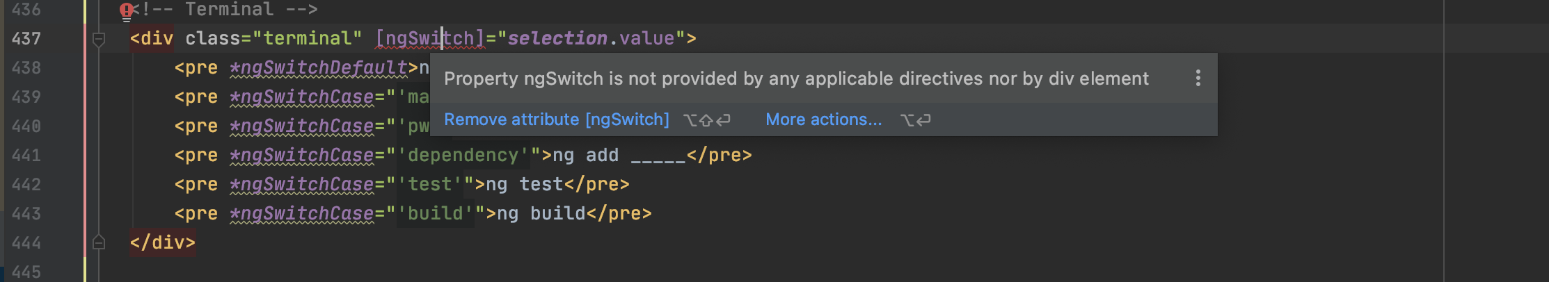 Ng Serve Breaks The Intellisense In Templates · Issue 42852 · Angularangular · Github