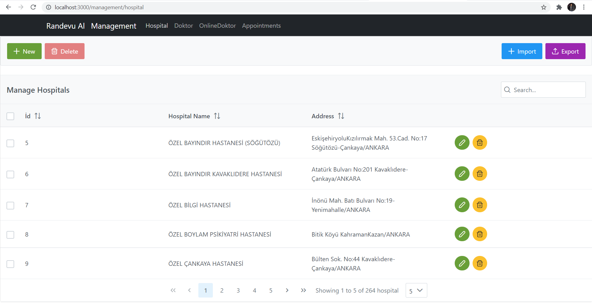 GitHub - Cevik-Cozum/AppointmentManagement-UI