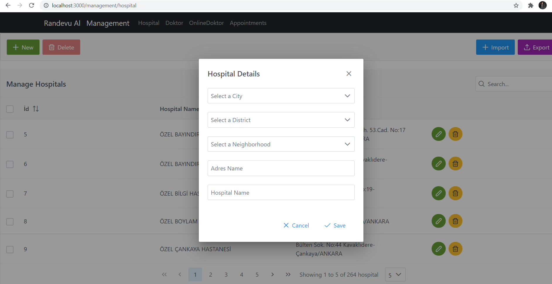 GitHub - Cevik-Cozum/AppointmentManagement-UI
