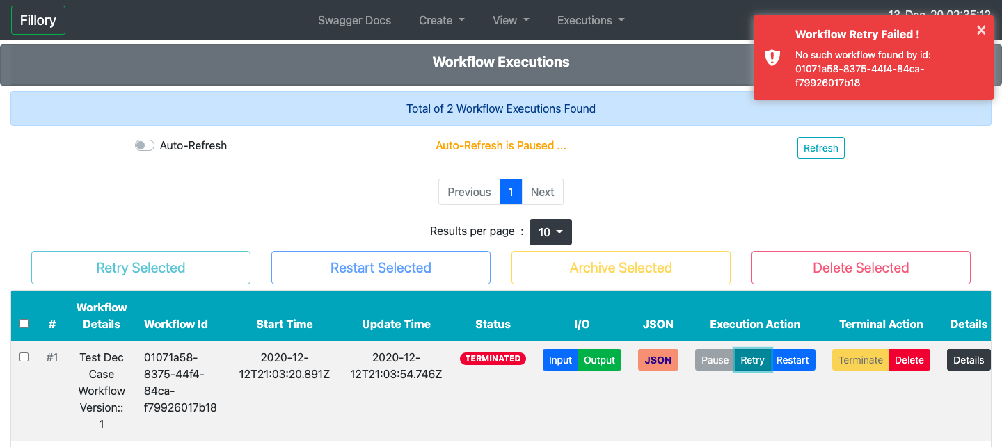 Workflow Execution Archival - Unexpected Behavior · Issue #2008 · Netflix/conductor · GitHub